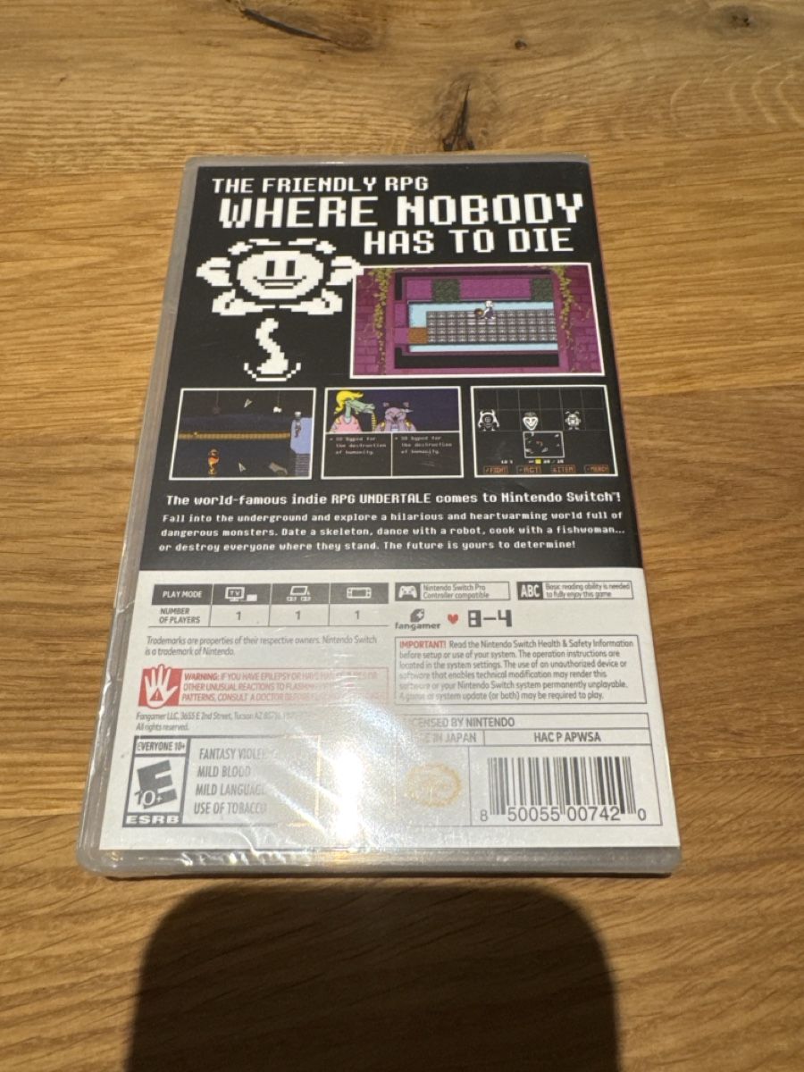 Undertale Switch (Neu und originalverpackt) in Ichertswil für CHF 39 ...