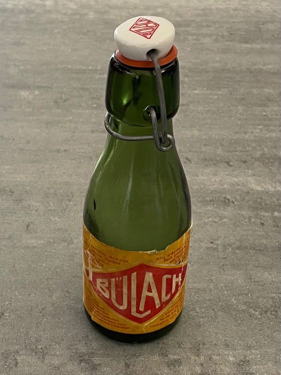 Bülacher Flasche – Glashütte Bülach – grün - Unikat – Retro (Gebraucht ...