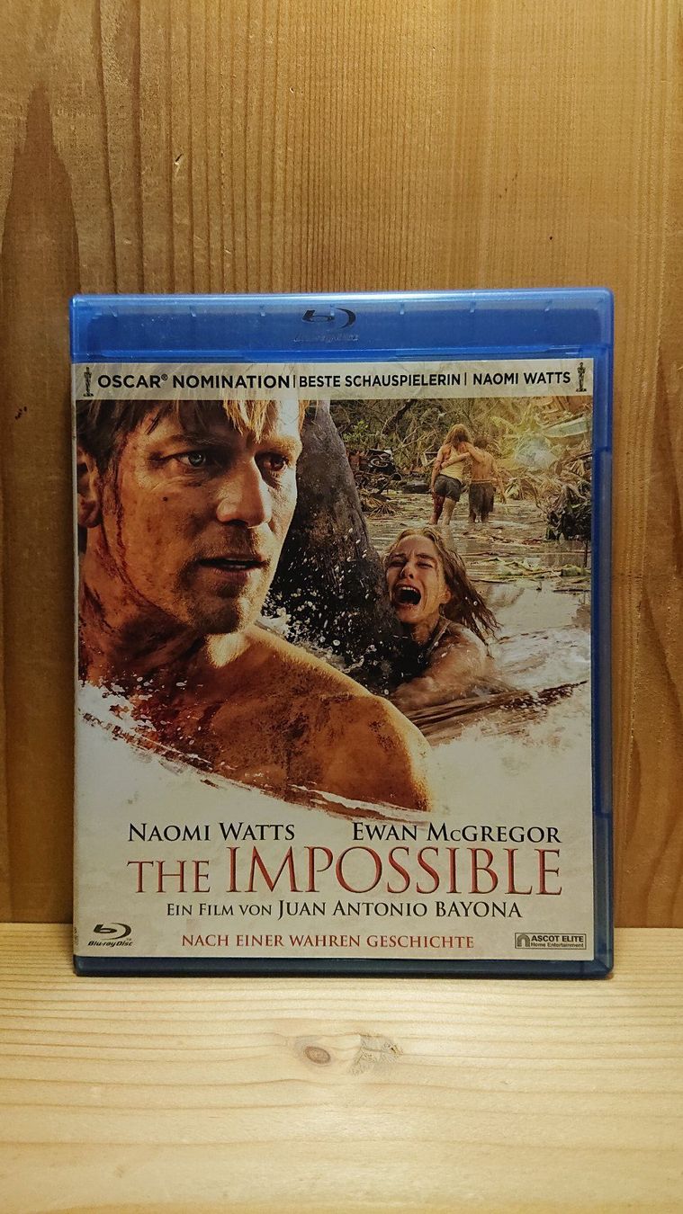 THE IMPOSSIBLE Blu-Ray mit Naomi Watts und Ewan McGregor (Gebraucht) in ...