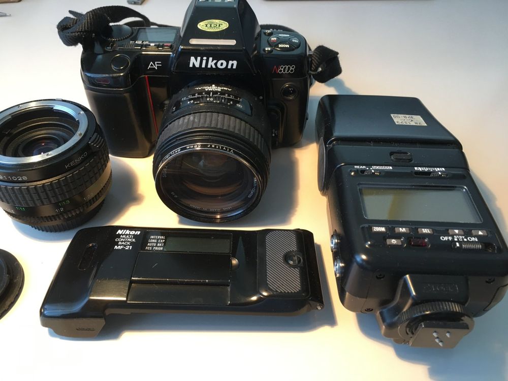 Nikon AF N8008 mit Zubehör | Kaufen auf Ricardo