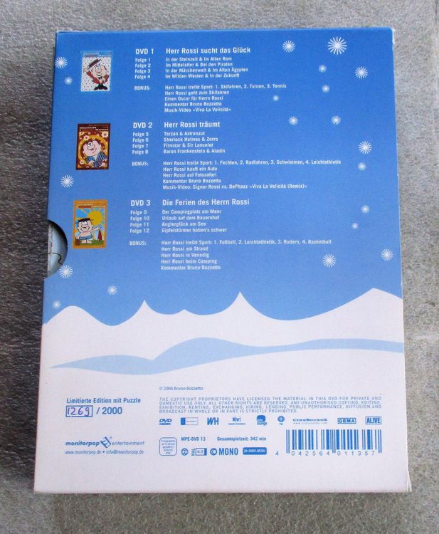 SIGNOR ROSSI - Limited 3-DVD Box / Komplette Serie (Gebraucht) in ...