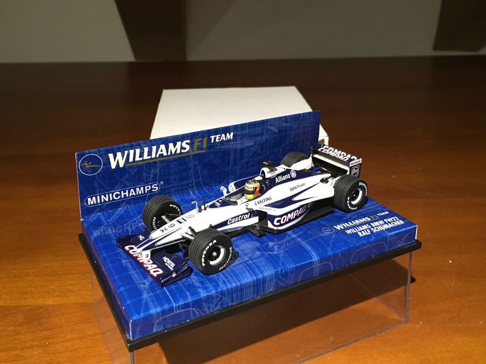 F1 Williams BMW FW22 R. Schumacher 1/43 Minichamps (Neu (gemäss ...