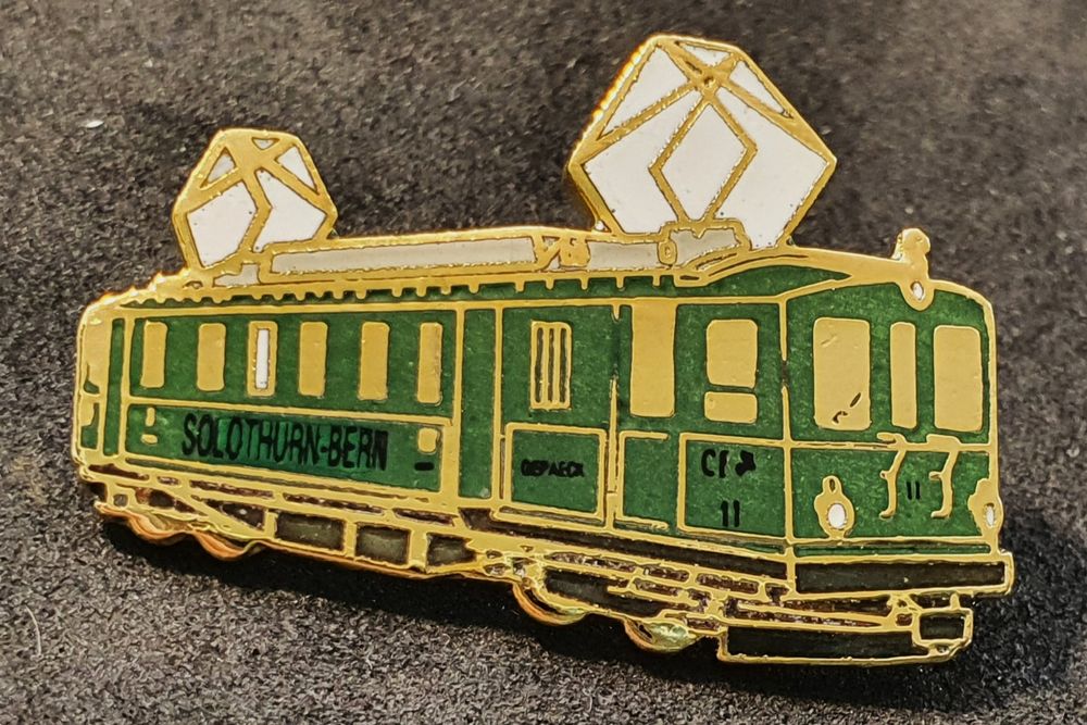 U820 Pin Zug Bahn Train Lokomotive Solothurn - Bern CI 7 II (Gebraucht) in Reinach BL für CHF 3 ...