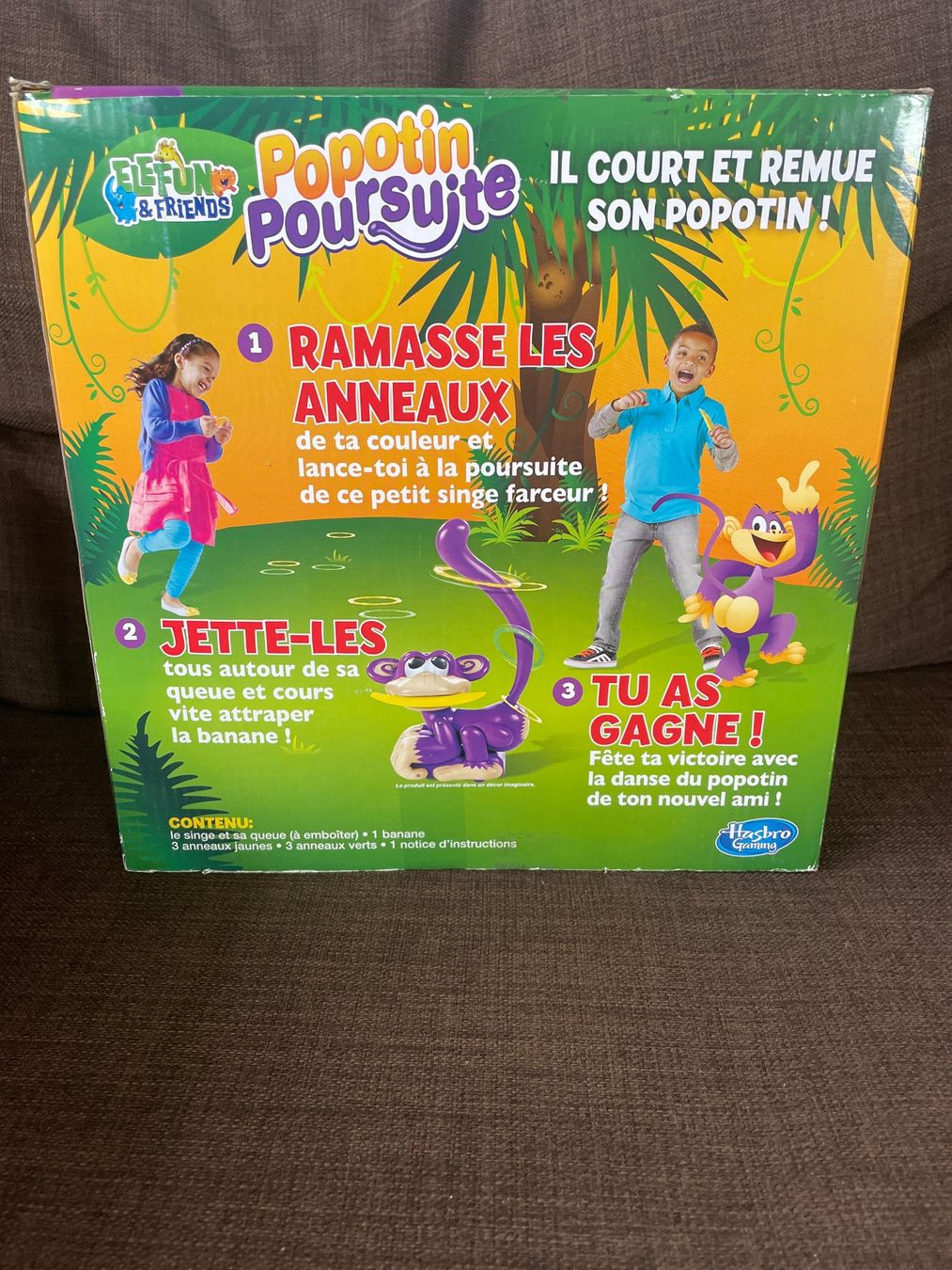 Hasbro Affen Spielzeug "Popotin Poursuite" ab 3 Jahren! (Neu und ...