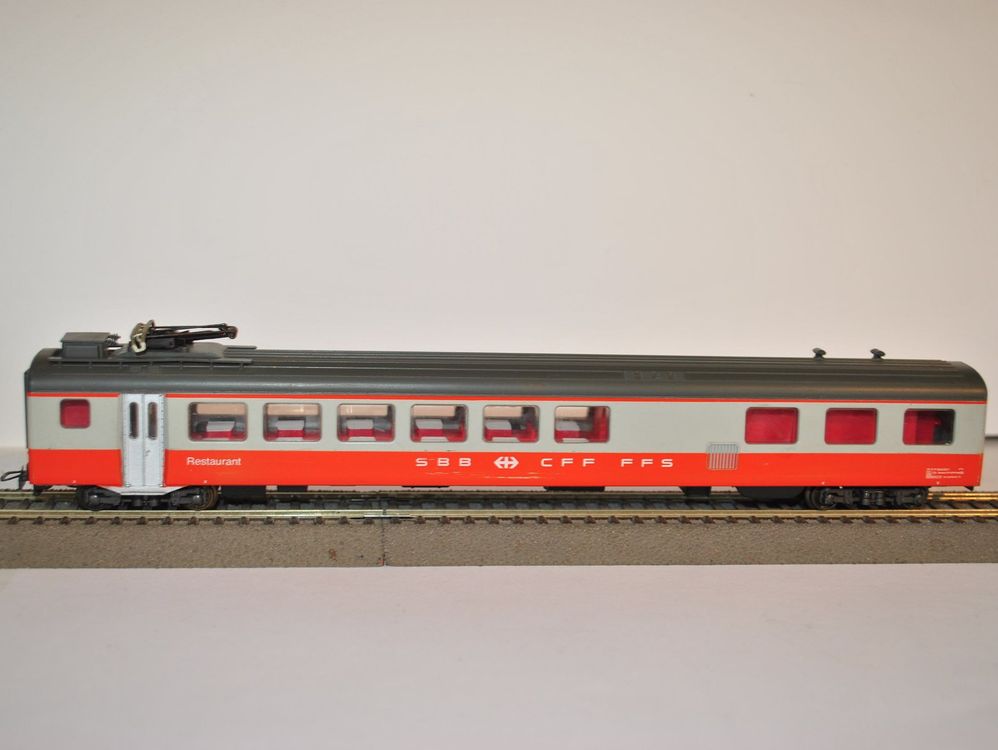 Liliput Speisewagen SBB Swiss Express (HGB314) (Gebraucht) in Aarwangen für CHF 8 – mit ...