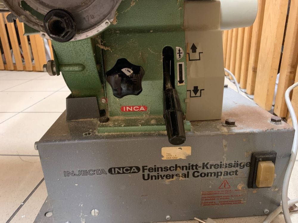 Injecta INCA Feinschnitt-Kreissäge Universal Compact (Gebraucht) in ...