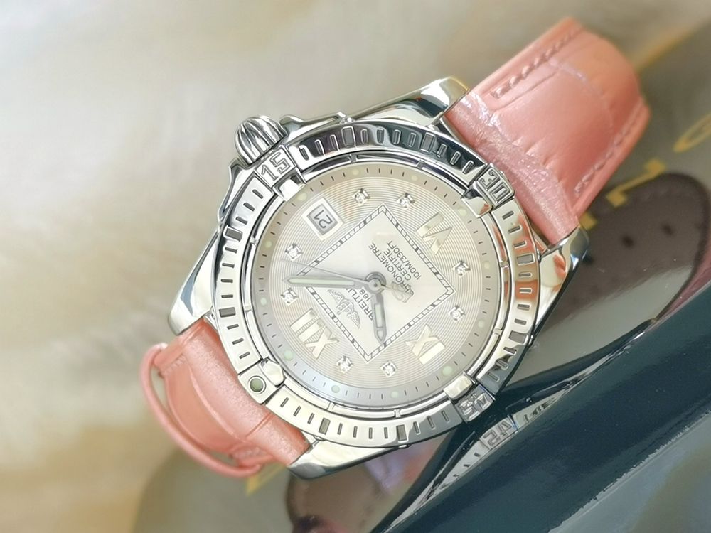 Breitling Cockpit Lady Diamant ref.A71356 neuwertig Full Set (Neu ...
