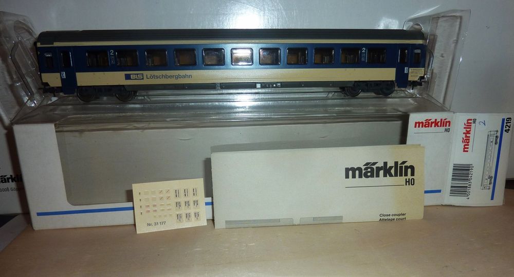 Märklin 4219 - BLS Schnellzugwagen 2. Klasse - Neu | Kaufen auf Ricardo