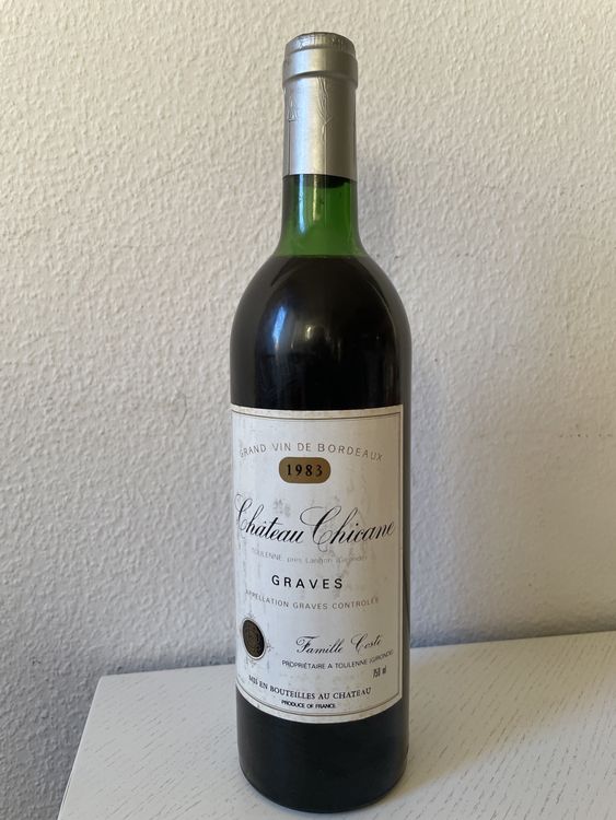Château Chicane -Grand vin de Bordeaux 1983 (Gebraucht) in Lausanne für ...