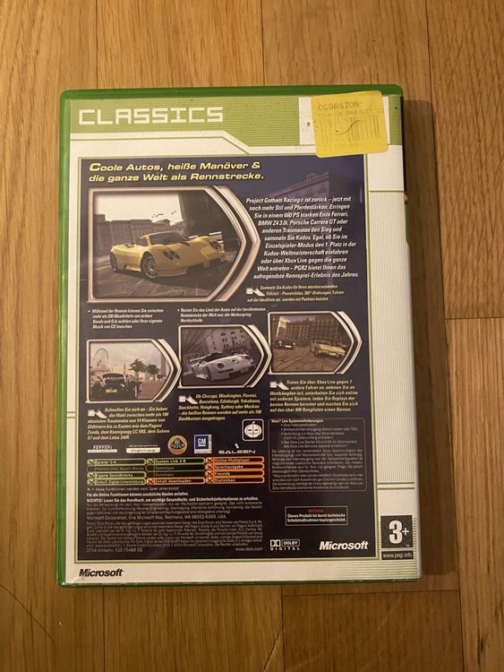 Project Gotham Racing 2 (PGR2) für Xbox Classic (Gebraucht) in ...