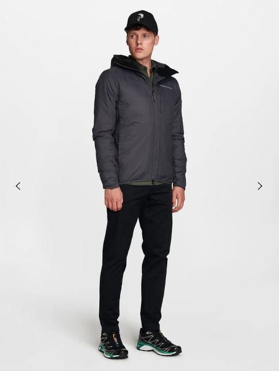 Peak Performance Radiance Hood Jacket men grey new size M (Neu (gemäss ...