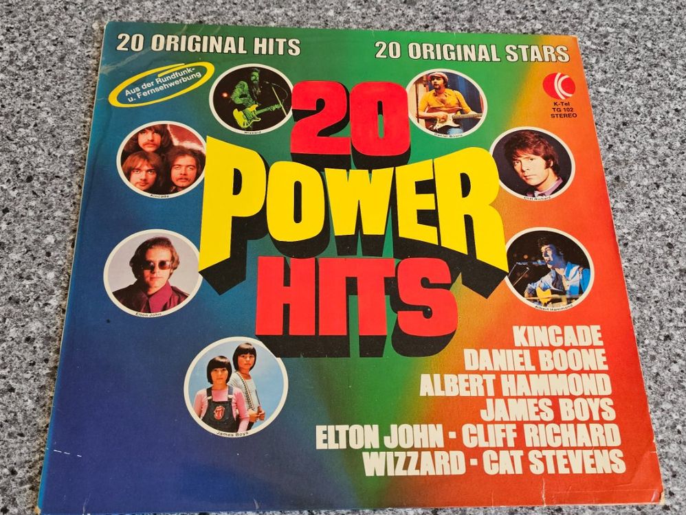 20 POWER HITS/ LP von 1973 (Gebraucht) in Geuensee für CHF 5 – mit ...