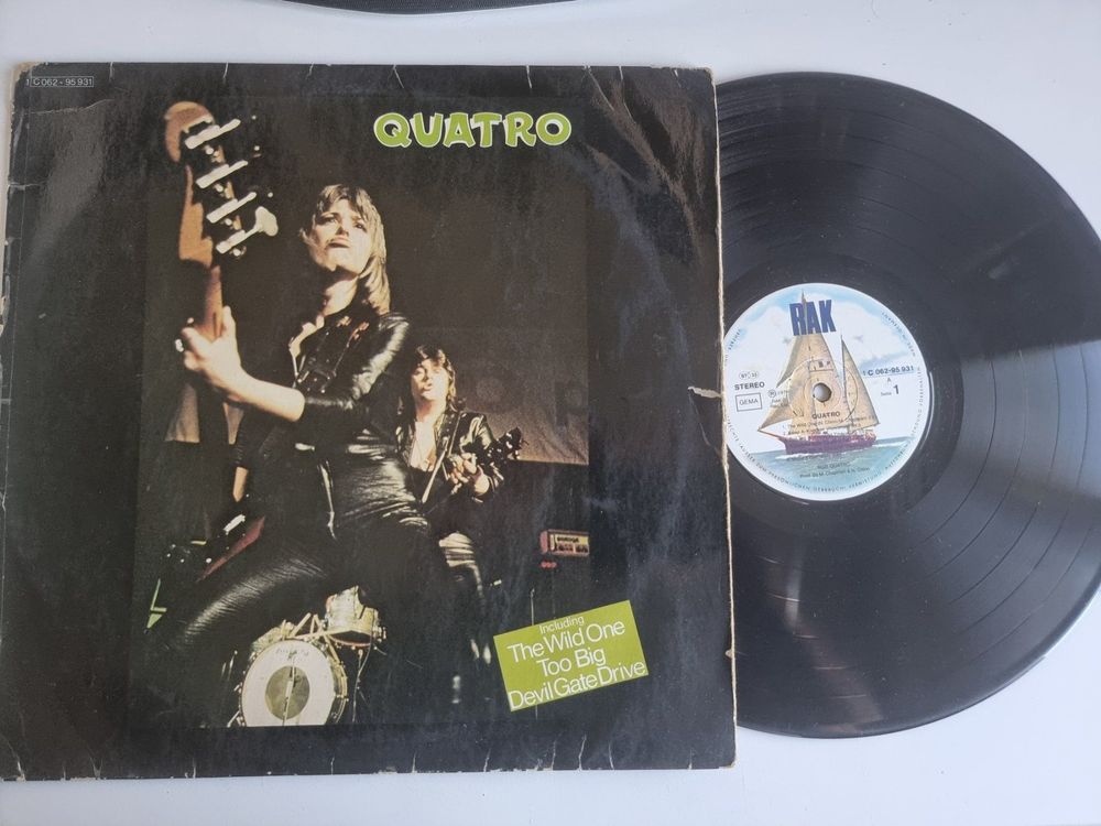 LP Suzi Quatro – Quatro, Sommeraktion ab 1 Fr. (Gebraucht) in ...