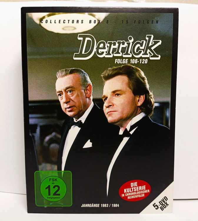 Derrick Collectors DVD Box 8, Folgen 106-120 (Gebraucht) in Wil SG für ...