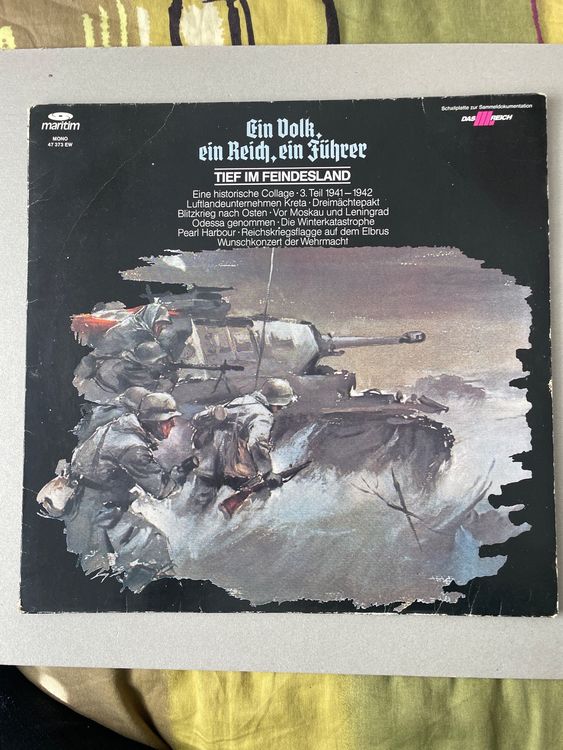 LP ein Volk, Ein Reich, ein Führer. 3 Stück zusammen (Gebraucht) in ...