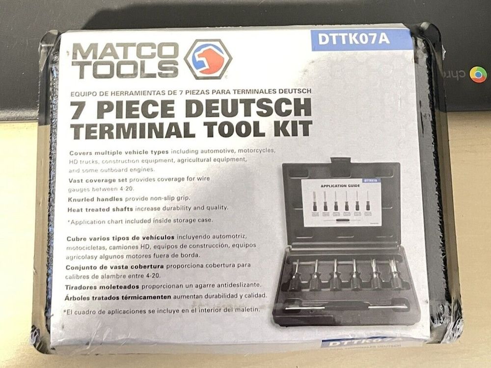 Matco Tools 7-teiliges Deutsch Terminal Tool Kit (Neu (gemäss ...