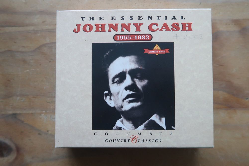 JOHNNY CASH - THE ESSENTIAL - 3x CD JEWEL CASE BOX | Kaufen auf Ricardo