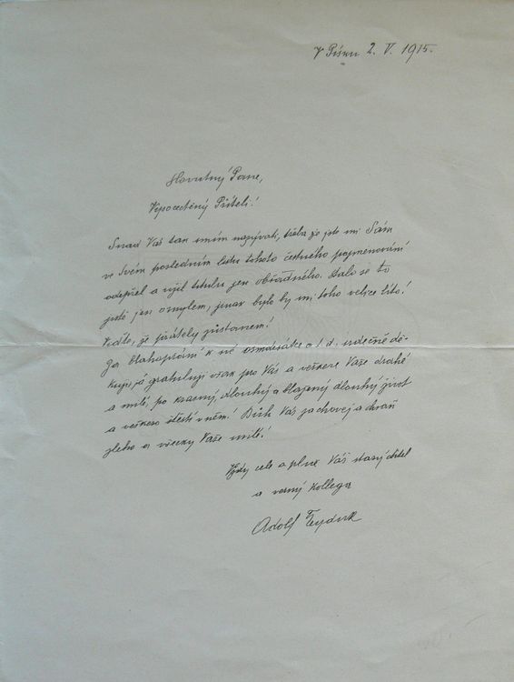 Adolf Heyduk (1835-1923) Schriftsteller - Autogramm (Gebraucht) in ...