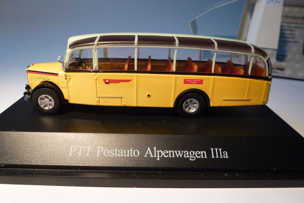 PTT Postauto Alpenwagen Saurer 4LC IIIa Swiss arwico 1:87 H0 | Kaufen ...
