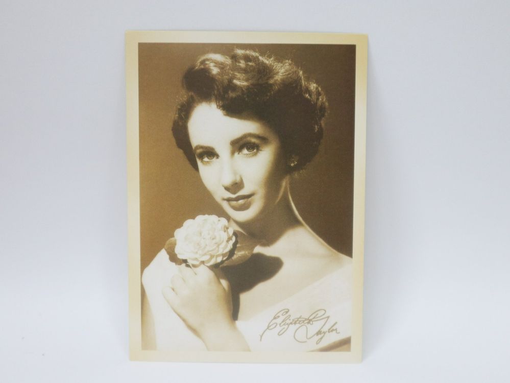 AK Elizabeth Taylor Postkarte | Kaufen auf Ricardo