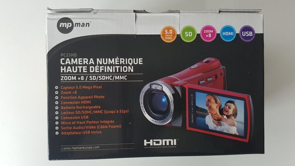 mpman PC25HD HD Digital Camcorder | Kaufen auf Ricardo