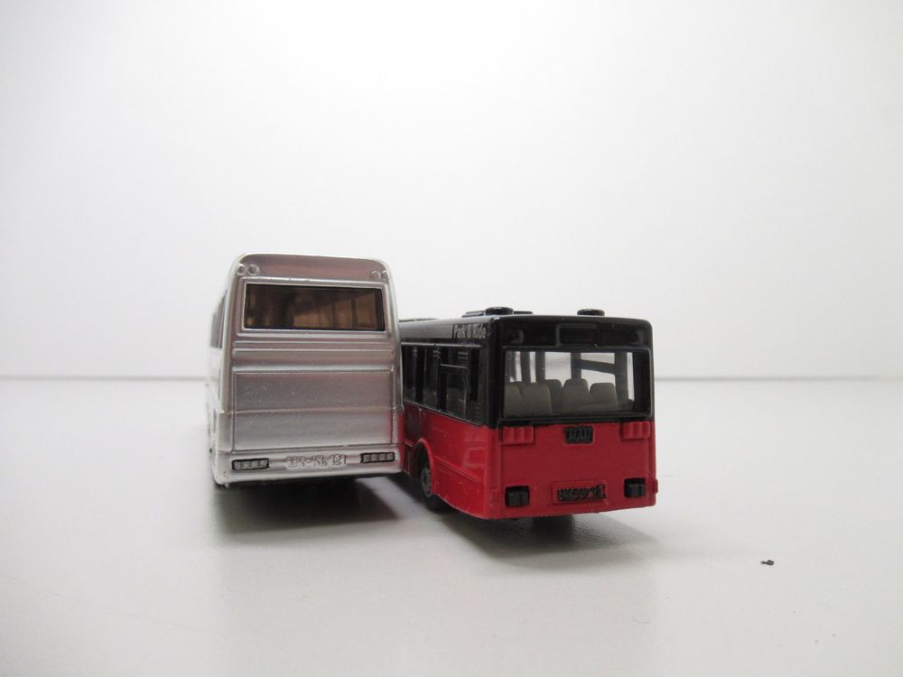 SIKU 1624+1617 Gelenkbus+Reisebus o. OVP 1:87 (Gebraucht) in Basel für ...