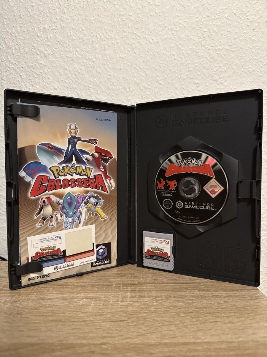 Pokémon Colosseum Gamecube - Complet avec carte mémoire (Gebraucht) in ...