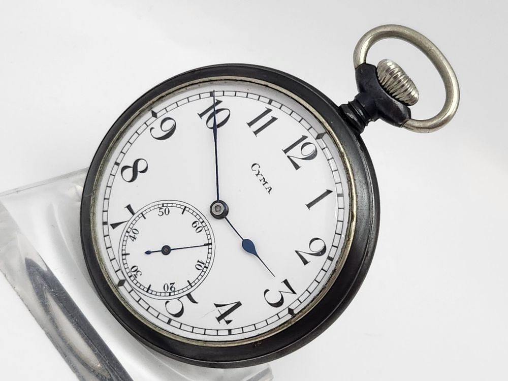 Cyma Taschenuhr Open face (Gebraucht) in Bassersdorf für CHF 190 – mit Lieferung auf Ricardo kaufen