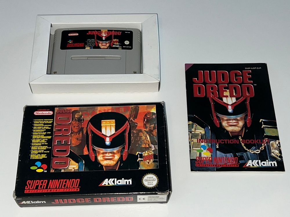 Super Nintendo (SNES) Spiel - Judge Dredd (OVP) (Gebraucht) in Zürich ...