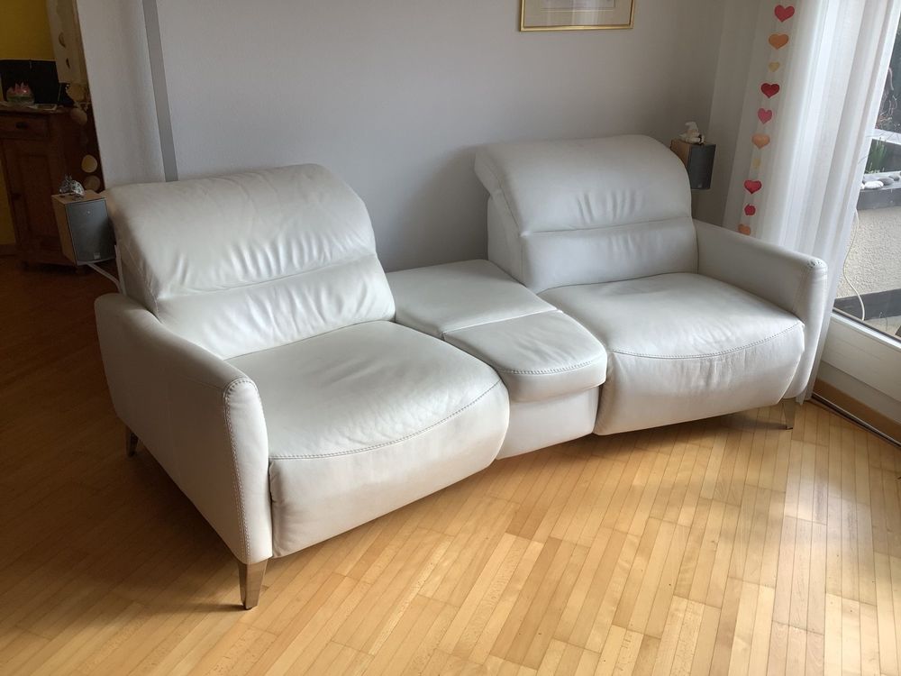 Relax-Sofa elektrisch verstellbar Leder | Kaufen auf Ricardo