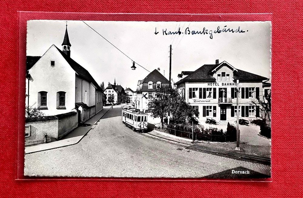 Dornach - Hotel Bahnhof - Birseckbahn - 1949 (Gebraucht) in Rothrist für CHF 38.5 – mit ...