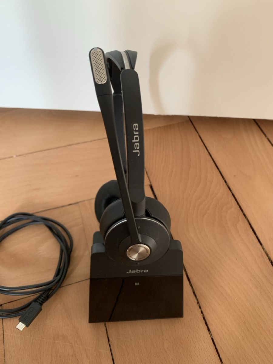Jabra Evolve 75 MS Stereo Headset Inkl. Ladestation (Neu (gemäss ...