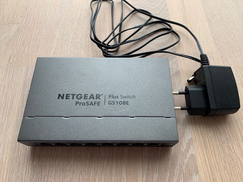 Netgear Plus Switch ProSafe GS108E (Gebraucht) in Birmensdorf ZH für ...