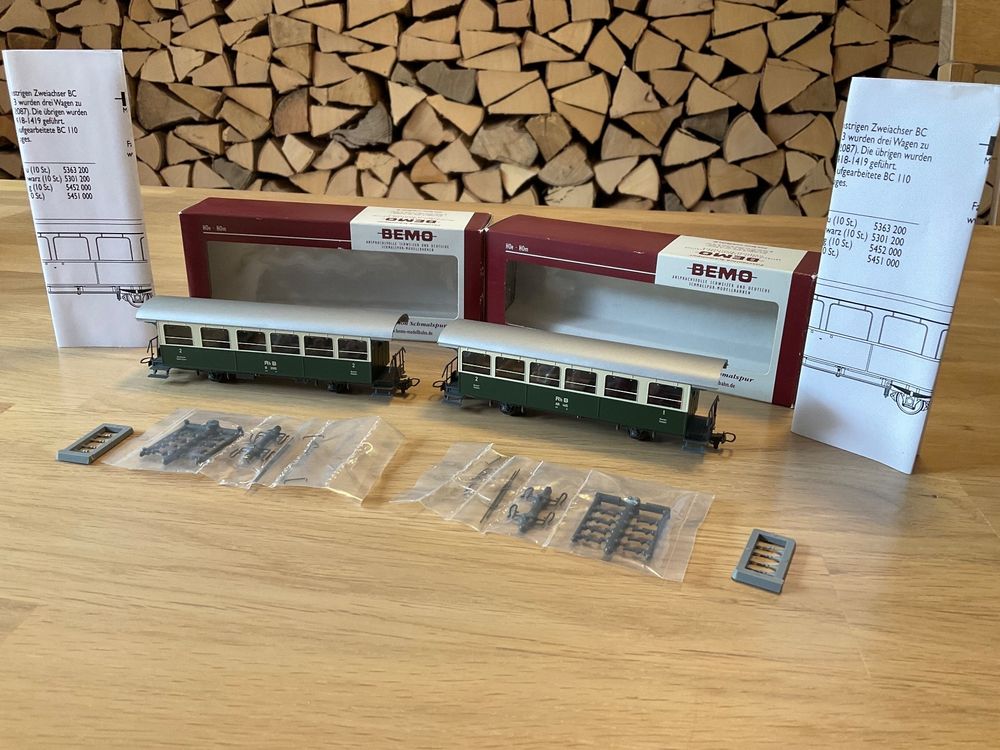 2 wagons voyageurs Bemo RhB HOm | Kaufen auf Ricardo