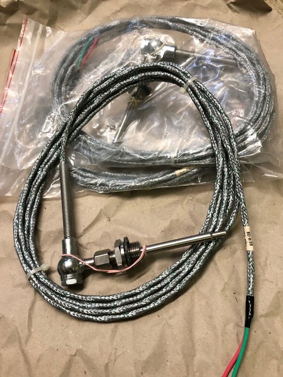 3 Thermoelemente NiCr-Ni Edelstahl Sensor (Neu und originalverpackt) in ...