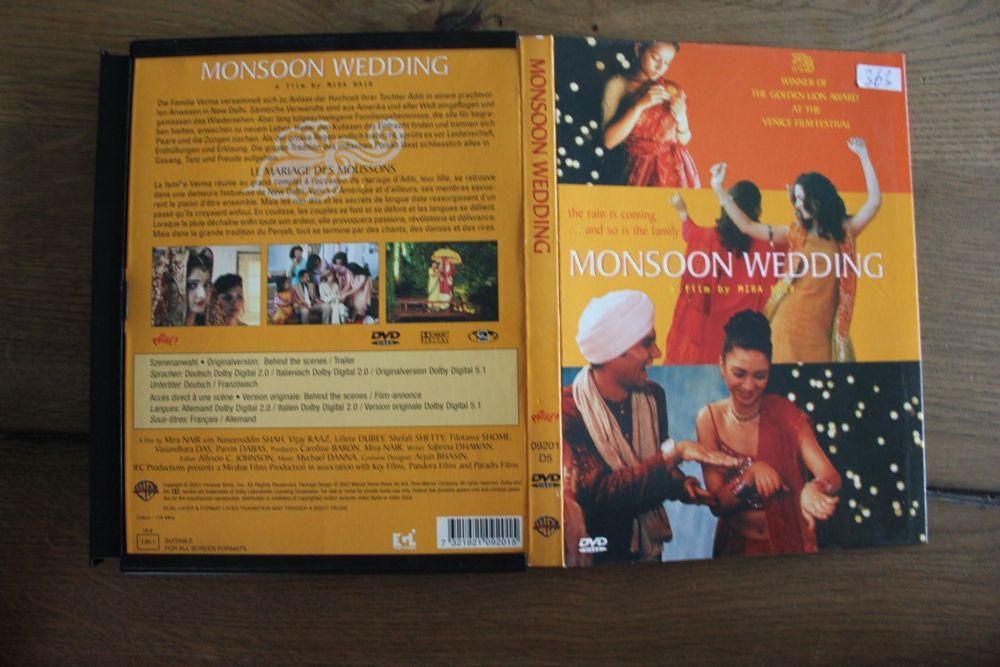 Monsoon Wedding DVD ( 363) (Gebraucht) in Geroldswil für CHF 1 – mit ...
