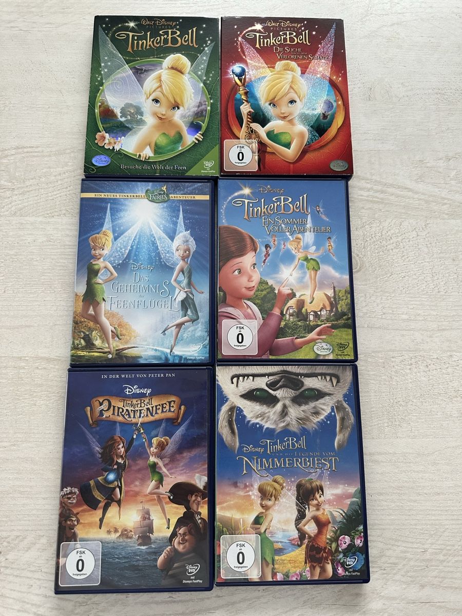 Tinkerbell DVD Sammlung: 6 Filme - Top Zustand! (Gebraucht) in Bülach ...