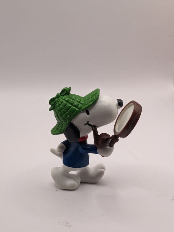 Vintage Peanuts Snoopy Detective Sherlock Holmes Figur | Kaufen auf Ricardo