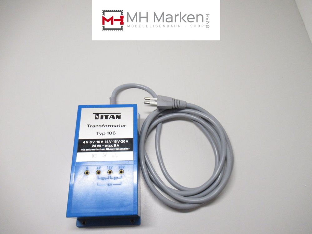 Titan 106 Transformator 24VA 6 Ampere Trafo Elektrik Strom (Gebraucht ...