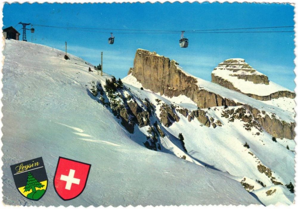 Leysin - Gondelbahn Berneuse mit Tours d'Aï (Gebraucht) in Binningen für CHF 1.5 – mit Lieferung ...