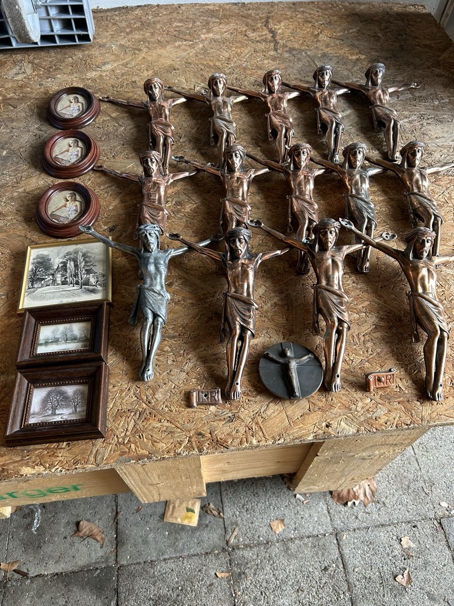 3er Set Vintage Bilder mit Rahmen, Wanddeko, Top Zustand (Neu und ...