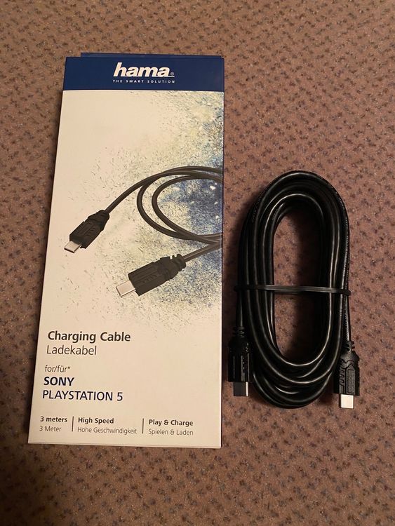 Ladekabel 3 Meter PlayStation 5 | Kaufen auf Ricardo