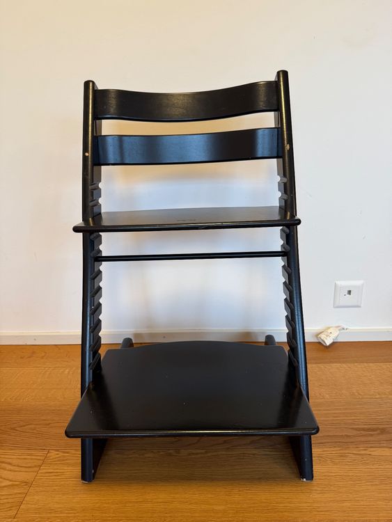 Wunderschne Stokke Tripp Trapp Schwarz Fotos