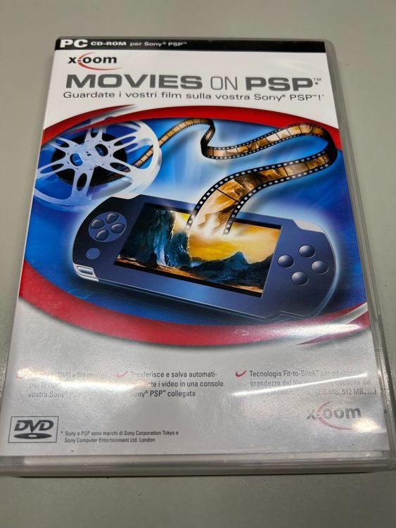 X-OOM Movies on PSP PC (CD-ROM) software (Usato) a Giubiasco per CHF 9. ...