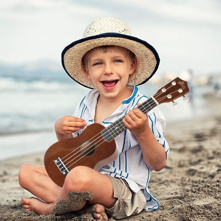 Ukulele Set mit Clip on Tuner Starterset Tasche und Zubehör (Neu und ...