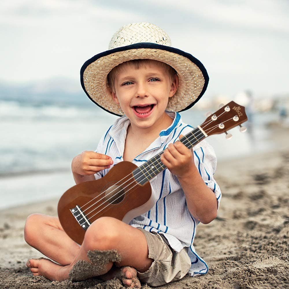 Ukulele Set mit Clip on Tuner Starterset Tasche und Zubehör (Neu und ...