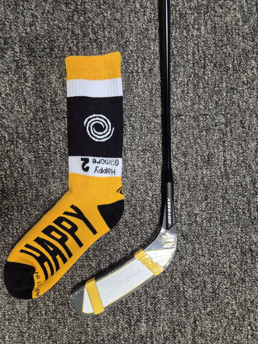 limitierter Odyssey Happy Gilmore 2 Putter mit Socke, neu (Neu und ...