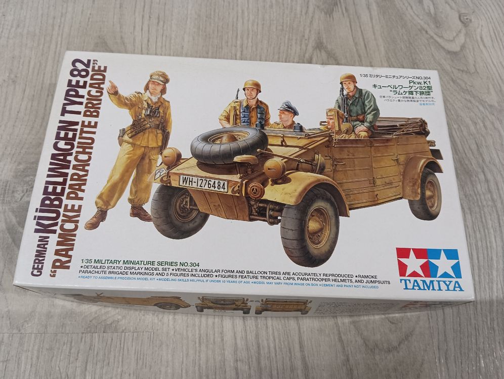 Tamiya 1/35 Kübelwagen Type 82 Ramcke Brigade | Kaufen auf Ricardo