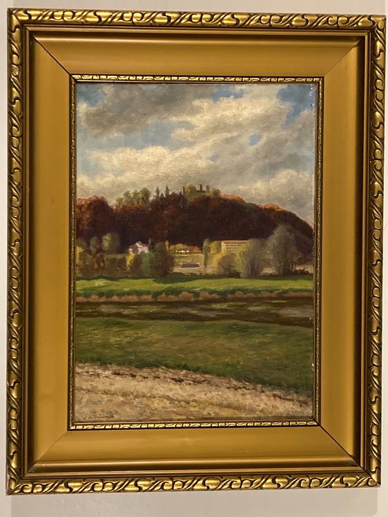 Julius Hollenweger (1863-1936) Landschaftsgemälde signiert (Gebraucht ...