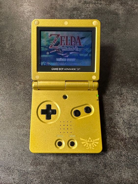 Gameboy Advance SP - Zelda Limited Edition Pak OVP komplett | Kaufen ...